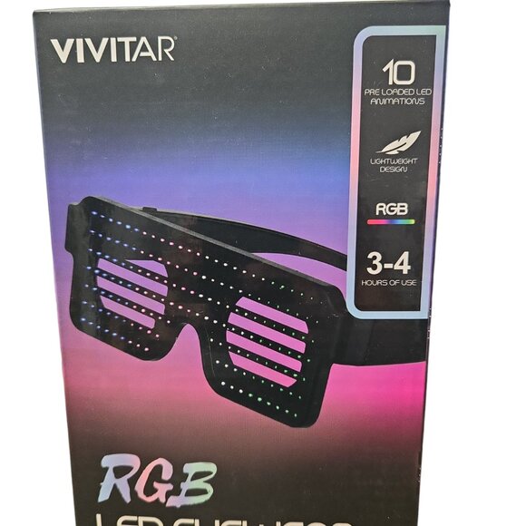 Vivitar | Wearables | Vivitar Rgb Led Eyewear | Poshmark